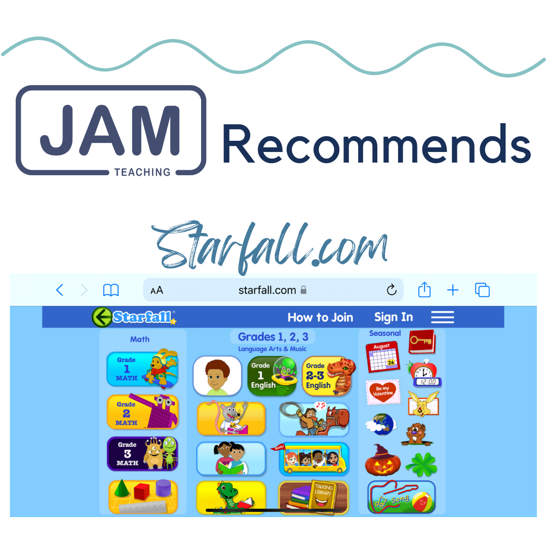 Jam Recommends Starfall тнр